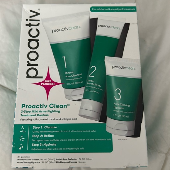 Proactiv | Skincare | Proactive Clean 3step Mild Acnefighting Treatment Routine | Poshmark